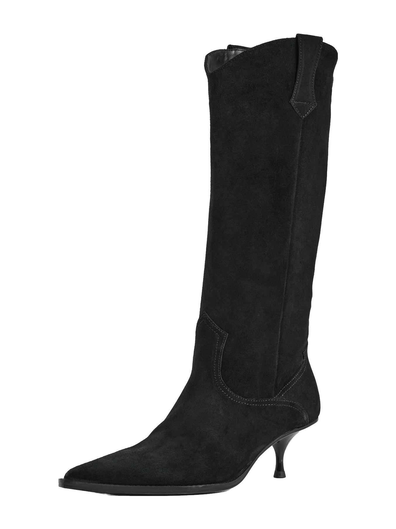 FREE PEOPLE daisy slouch kitten heel boots
